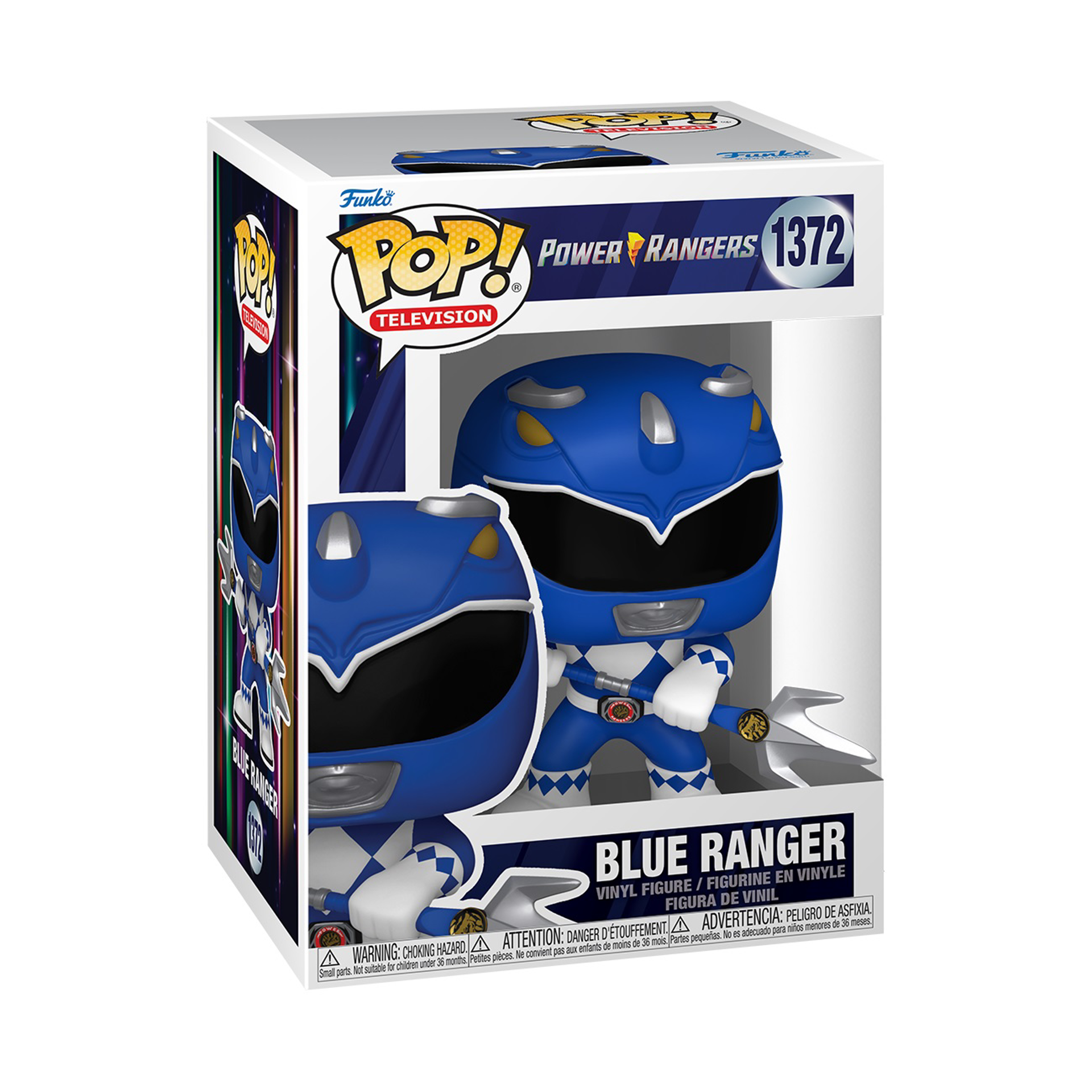 Funko Pop! TV: Mighty Morphin Power Rangers 30th Anniversary - Blue Ra ...