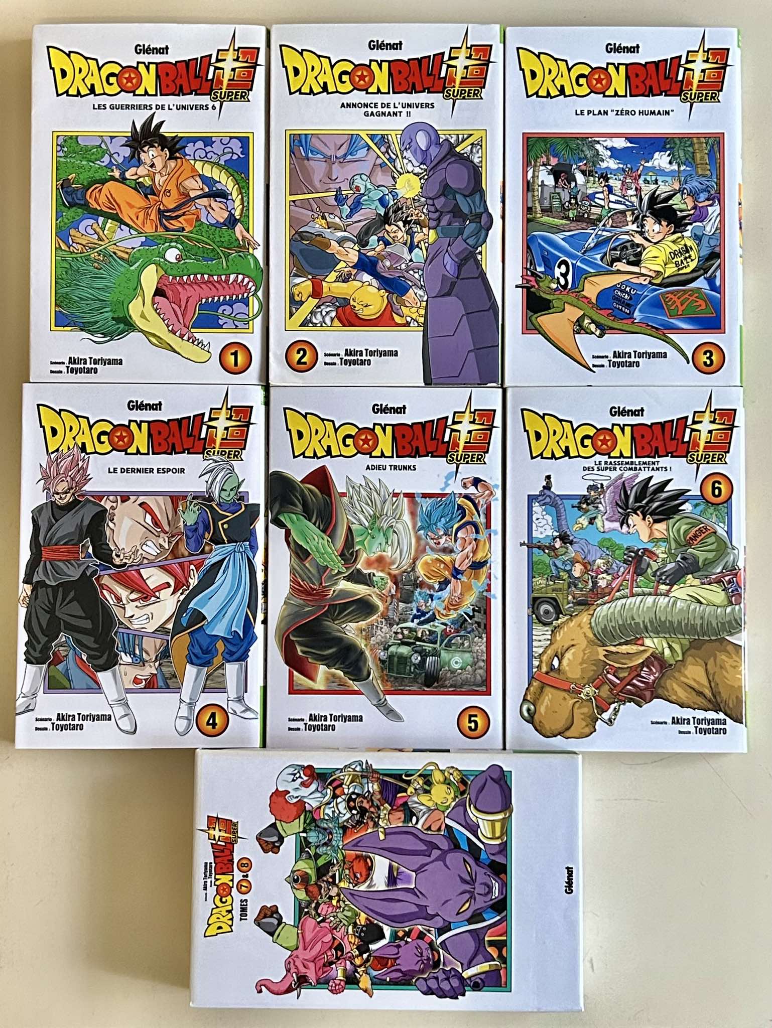 Tomes 1 à 8 Dragon Ball Super – Otaku Center